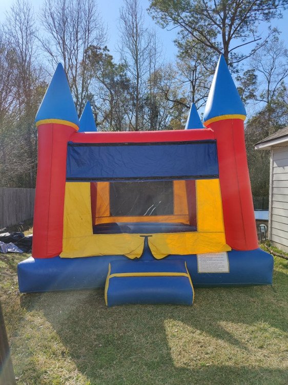 Regular Bounce House Red (Unit 5) - House of Bounce 936 Conroe TX